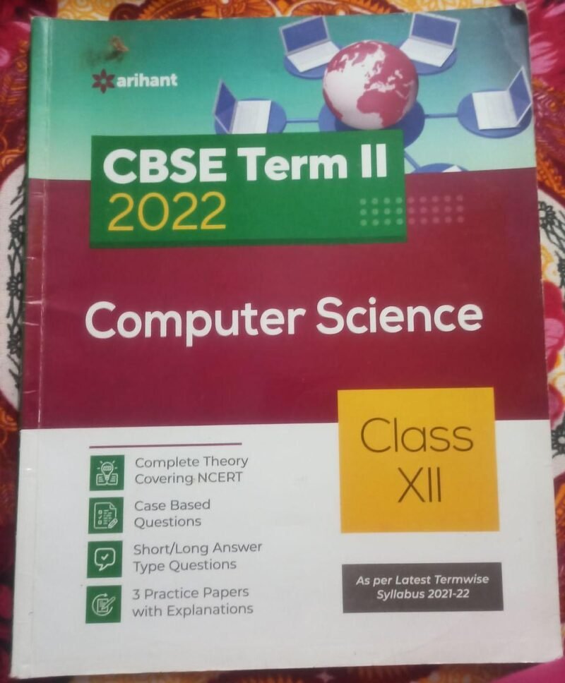 Arihant Computer Science Term II Class XII - Libraryoftheworld.com